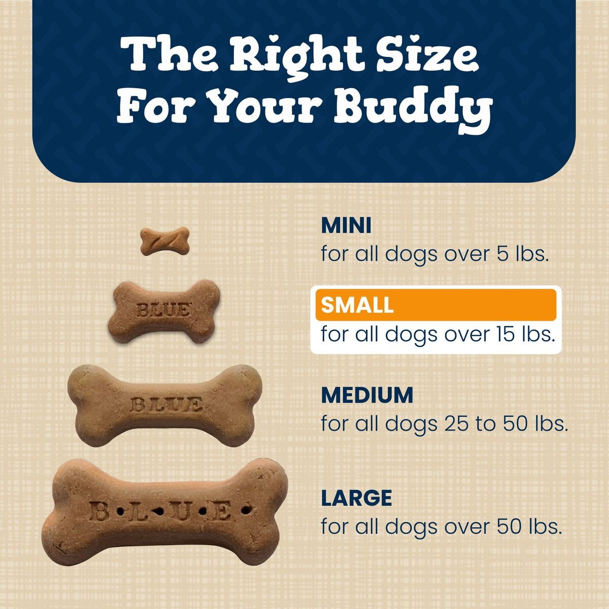 BLUE BUFFALO Bones Classic Assorted Flavors Small Dog Treats, 16-oz bag ...