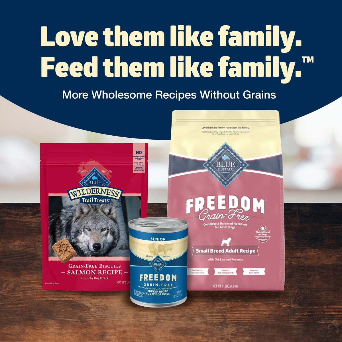 BLUE BUFFALO Freedom Small Breed Grain-Free Chicken & Potatoes Dry Dog ...