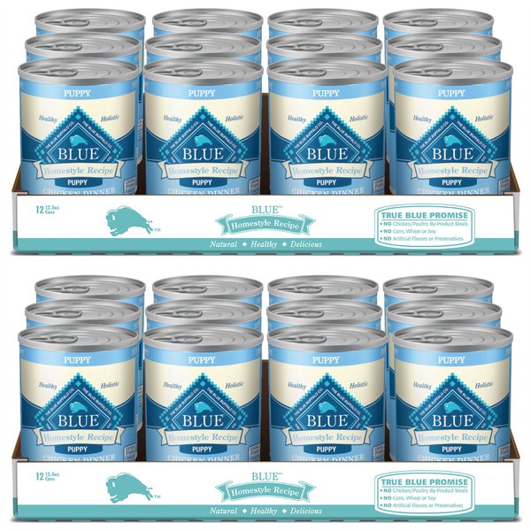 DIAMOND Naturals Chicken Dinner Adult & Puppy Canned Dog Food, 13.2-oz ...