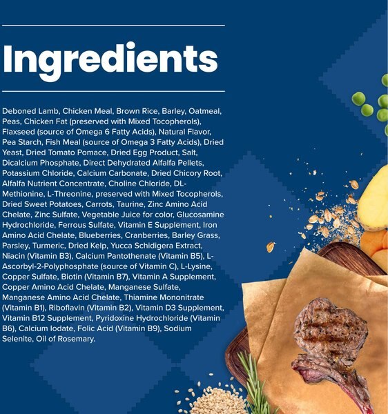 BLUE BUFFALO Life Protection Formula Small Breed Adult Lamb & Brown ...