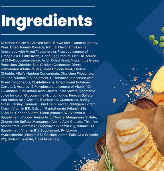 BLUE BUFFALO Life Protection Formula Small Breed Senior Chicken & Brown ...