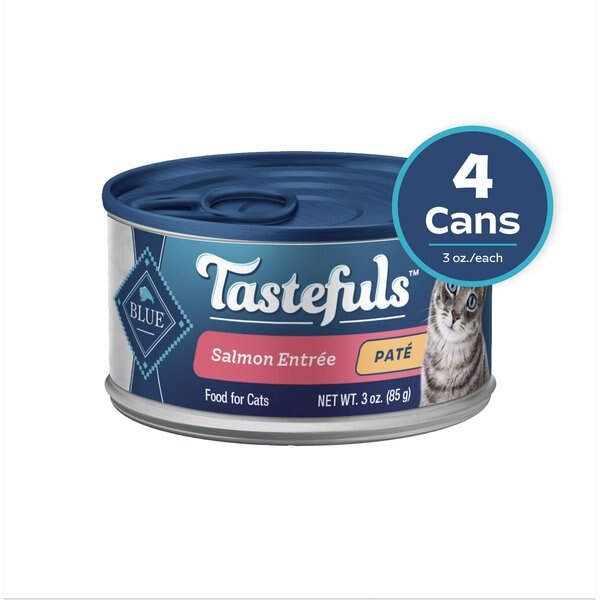 BLUE BUFFALO Tastefuls Fish & Shrimp Entrée in Gravy Flaked Wet Cat ...