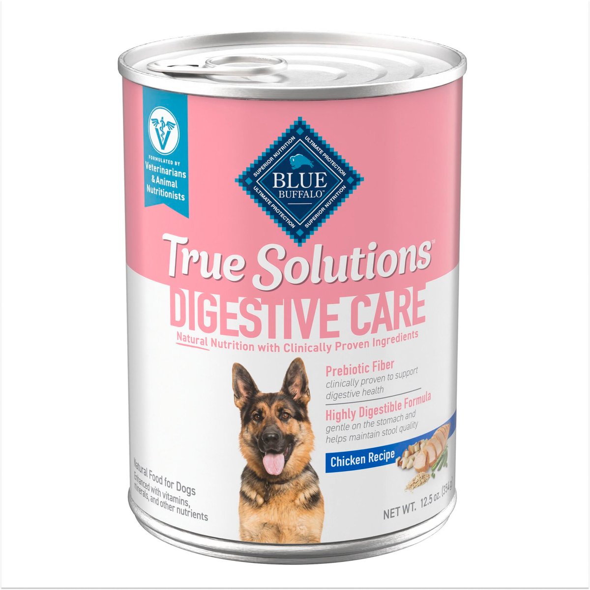 BLUE BUFFALO True Solutions Digestive Care Formula Wet Dog Food, 12.5 ...