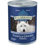 BLUE BUFFALO Wilderness Chicken Recipe High-Protein Senior Dry Dog Food ...