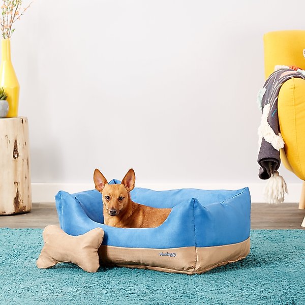 SNOOZER PET PRODUCTS Luxury Corner Bolster Dog Bed with Removable Cover ...