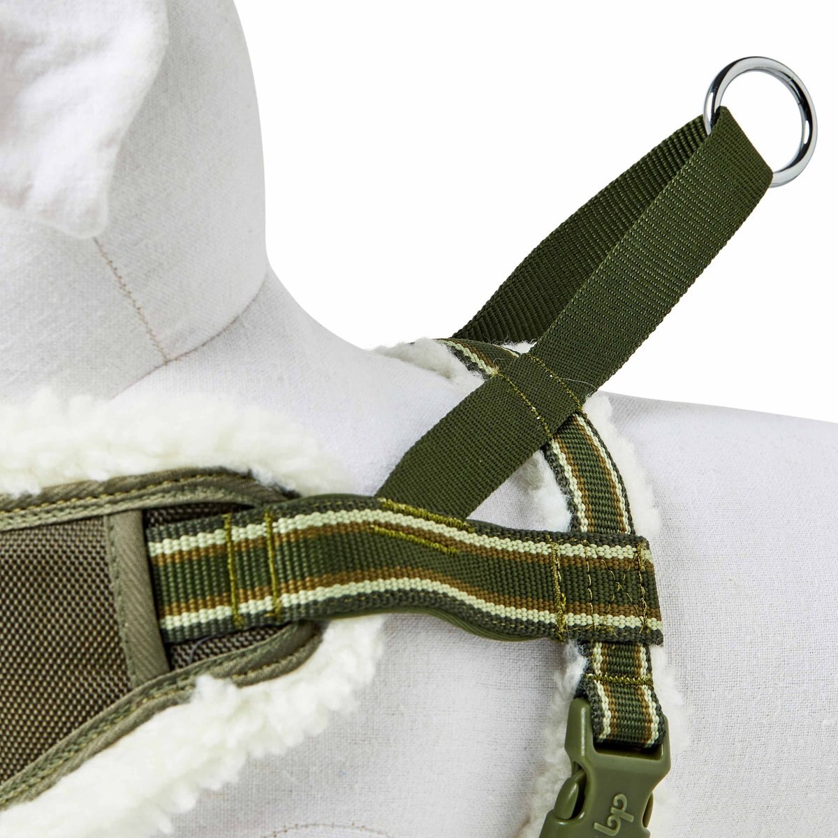 BLUEBERRY PET Soft & Comfy Multi Color Stripe Fleece Padded Chest Dog ...