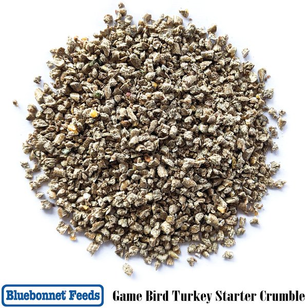 BLUEBONNET FEEDS Poultry & Game 30% Protein Crumble Bird Food, 50-lb ...