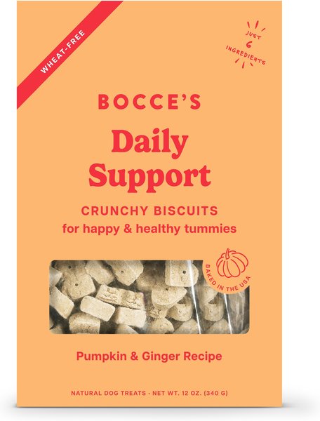 BOCCE'S BAKERY Daily Support Belly Aid Pumpkin & Ginger Recipe Dog ...