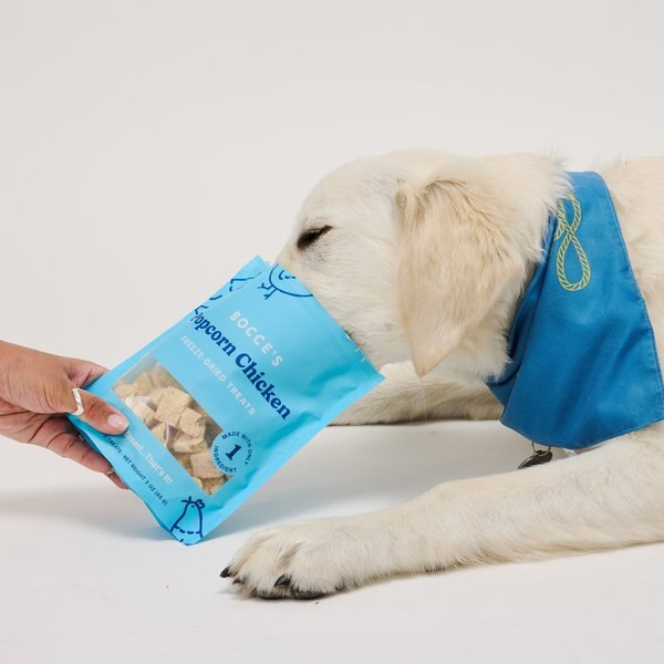 BOCCE'S BAKERY Popcorn Chicken High-Protein Freeze-Dried Dog & Cat ...