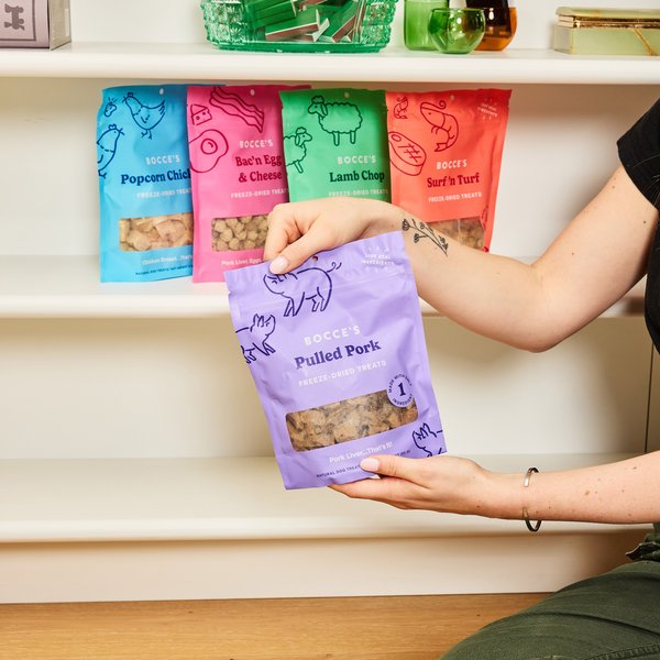 BOCCE'S BAKERY Popcorn Chicken High-Protein Freeze-Dried Dog & Cat ...