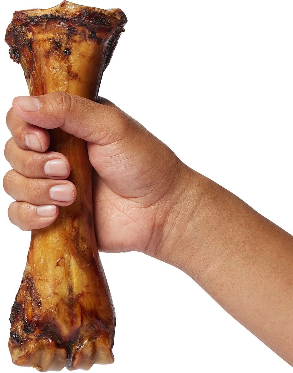 BONES & CHEWS Made in USA Beef Foreshank Bone Dog Treat - Chewy.com