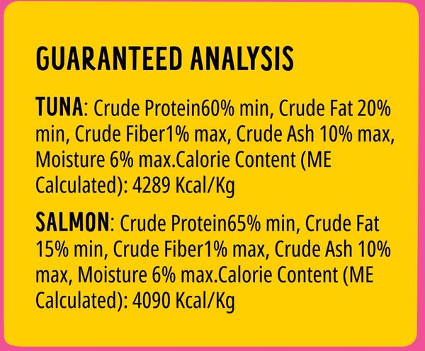 BONKERS Purr Pops Lip Smackin' Grain-Free Salmon & Tuna Freeze-Dried ...