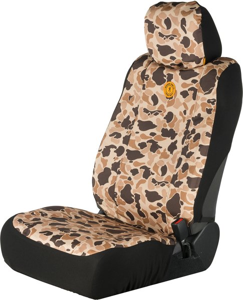 BROWNING Low Back Car Seat Cover, Tan Duck Camo - Chewy.com