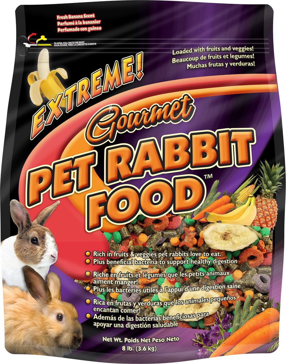 BROWN'S Extreme! Gourmet Rabbit Food, 8-lb bag - Chewy.com