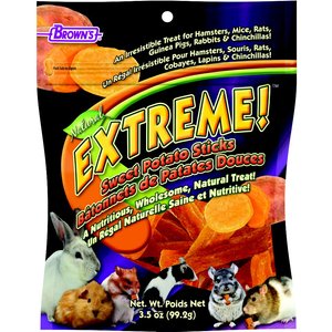 BROWN'S Extreme! Sweet Potato Small Pet Treat, 3.5-oz bag - Chewy.com