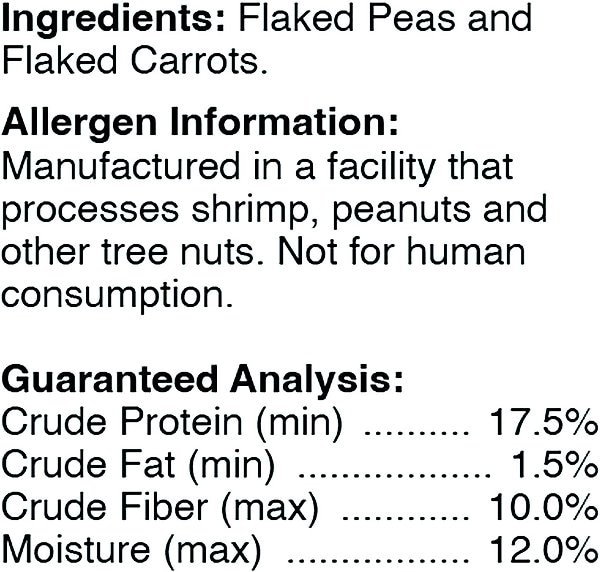 BROWN'S Tropical Carnival Natural Peas & Carrots Small Pet Treats, 3.5-oz bag - Chewy.com