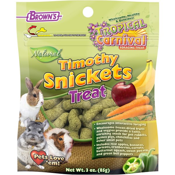 VITAKRAFT Crunchy Alfalfa Nibble Rings Rabbit, Guinea Pig, Hamster ...