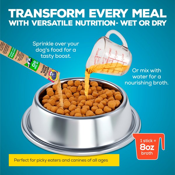 BRUTUS BROTH Chicken Bone Broth Powder Hip & Joint with Glucosamine On ...