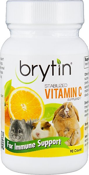 BRYTIN Stabilized Vitamin C Rabbit Supplement, 90 count - Chewy.com