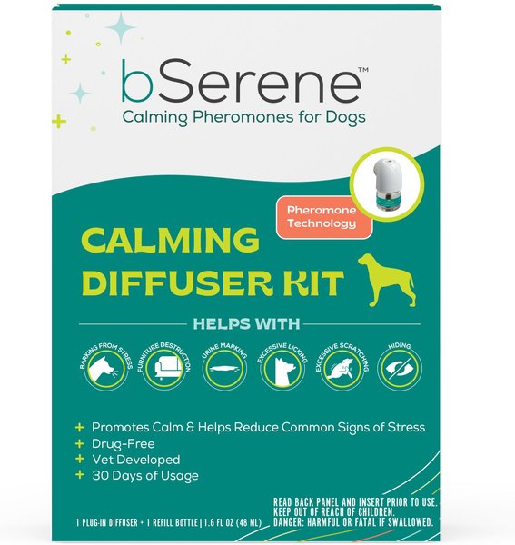 BSERENE Dog Calming Pheromone Diffuser Kit - Chewy.com