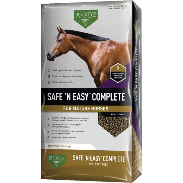 BLUEBONNET FEEDS Limited Ingredient Forage Balancer Horse Feed, 44-lb ...