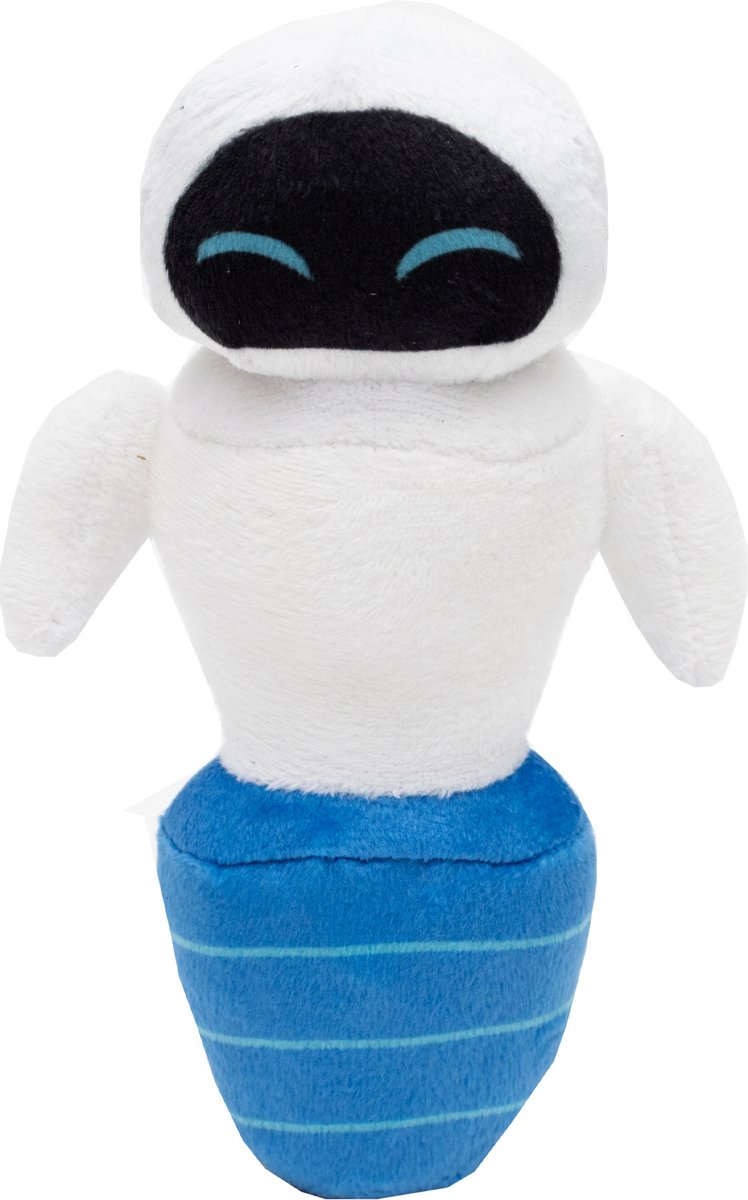 BUCKLE-DOWN Disney Pixar Wall-E EVE Robot Squeaky Plush Dog Toy - Chewy.com