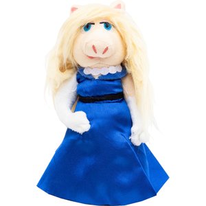 BUCKLE-DOWN Disney The Muppets Miss Piggy Blue Gown Squeaky Plush Dog ...