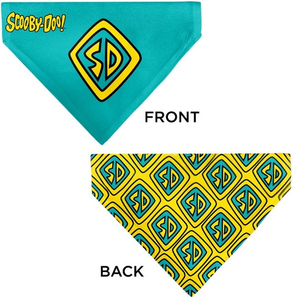 BUCKLE-DOWN Scooby Doo Collar Logo Dog Bandana - Chewy.com