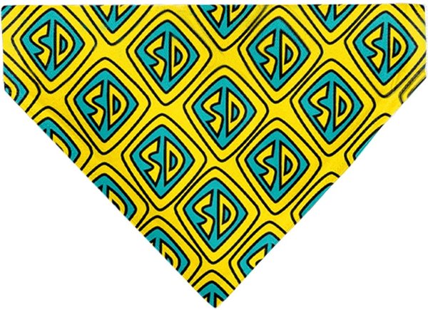 BUCKLE-DOWN Scooby Doo Collar Logo Dog Bandana - Chewy.com