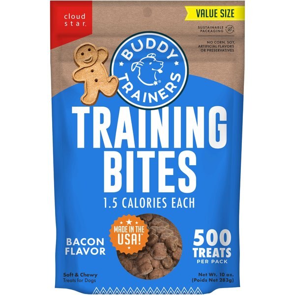 BLUE DOG BAKERY Ruffy's Tasty Tacos Dog Treat, 12-oz bag - Chewy.com