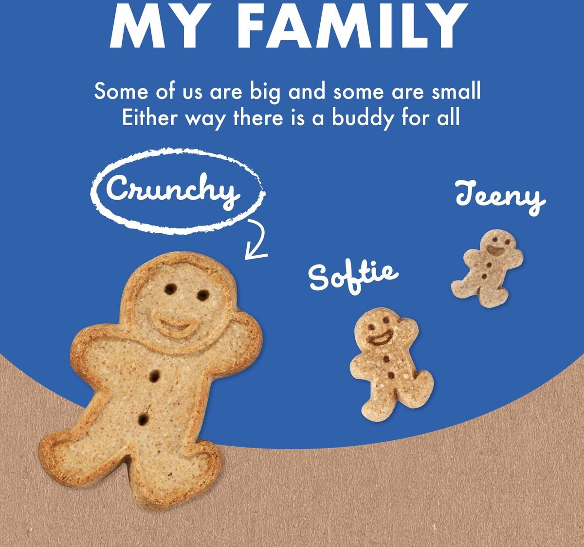 BUDDY BISCUITS with Bacon & Cheese Oven Baked Dog Treats, 16-oz box ...