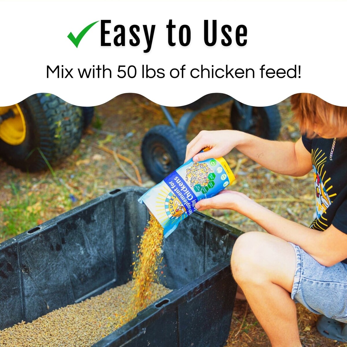 BUFF CLUCKS Herb Chicken Supplement, 12-oz bag - Chewy.com