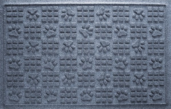 Out of Stock - BUNGALOW FLOORING Waterhog Dog Paw Squares Floor Mat, 35 ...