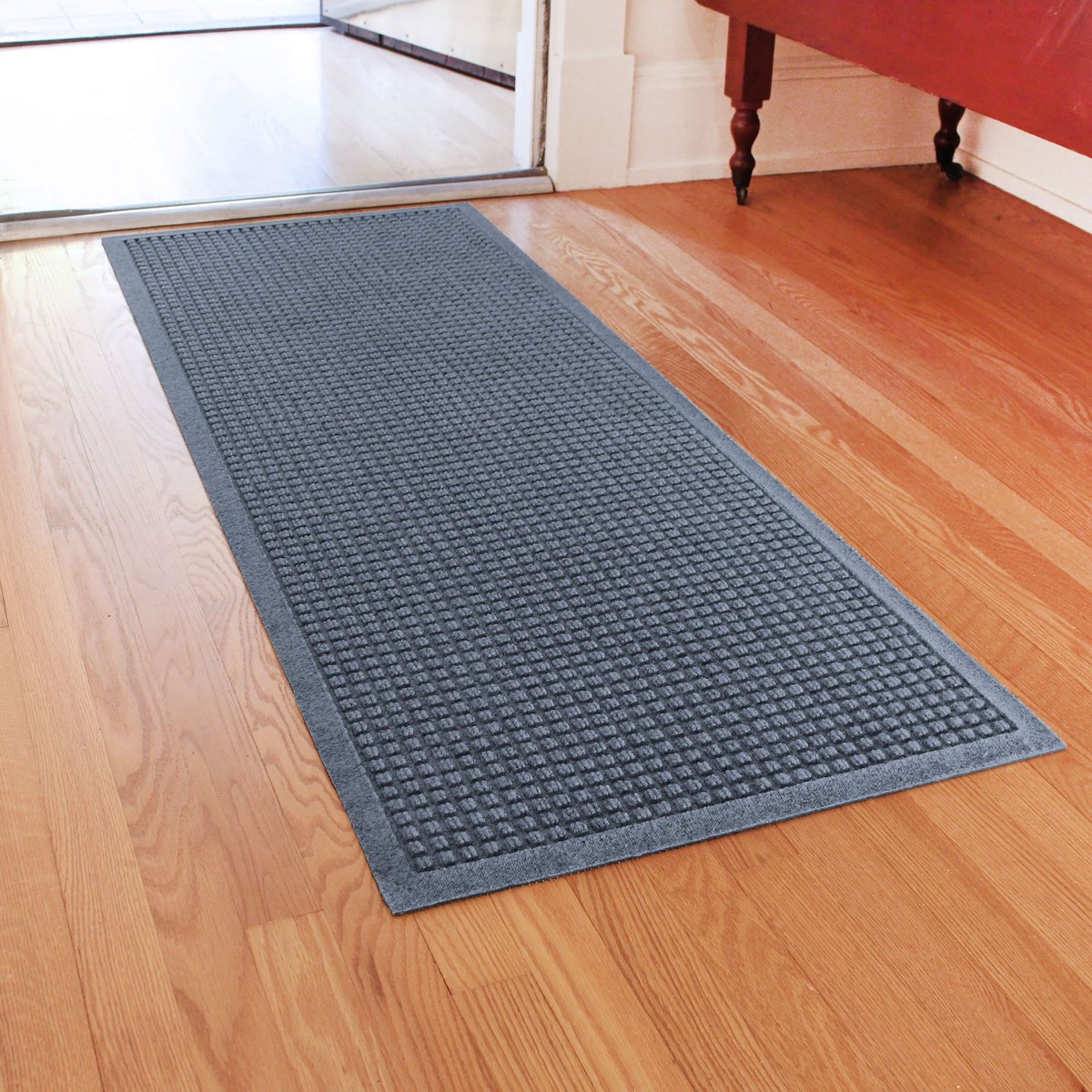 BUNGALOW FLOORING WaterHog Squares Indoor & Outdoor Runner Mat ...