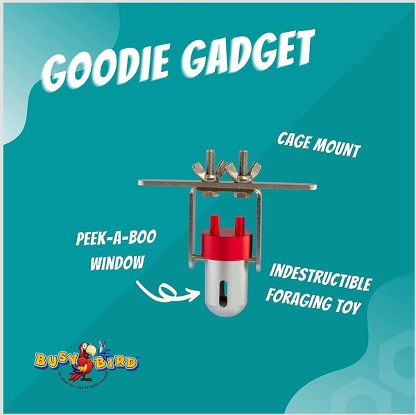 Out of Stock - BUSY BIRD Goodie Gadget Bird Toy - Chewy.com