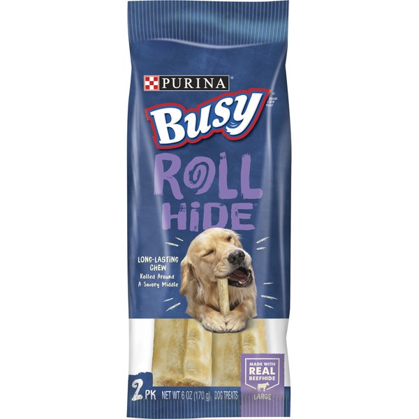 BUSY BONE Chewnola Long-Lasting Triple Layered Small/Medium Dog Treats ...
