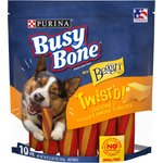 BUSY BONE with Beggin' Twist'd! Long-Lasting Small/Medium Dog Treats ...