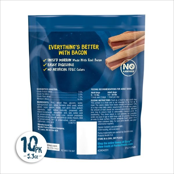 BUSY BONE with Beggin' Twist'd! Tiny Dog Treats, 10 count - Chewy.com