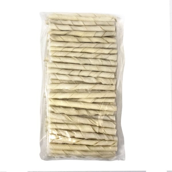 CADET Premium Grade Beef Hide Twist Sticks Dog Treat, 5-in, 34 count ...