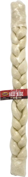 Discontinued - CADET Premium Grade Braided Beef Hide Stick Dog Chew ...