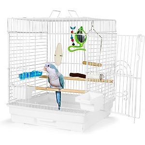 CAITEC 448S Starter Kit Bird Cage, White - Chewy.com