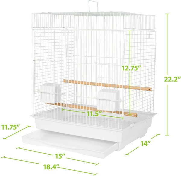 CAITEC 450S Fun Kit Bird Cage, White - Chewy.com