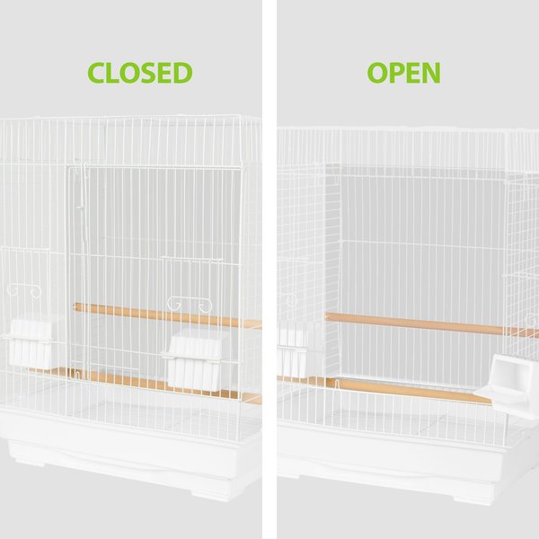 CAITEC 450S Fun Kit Bird Cage, White - Chewy.com