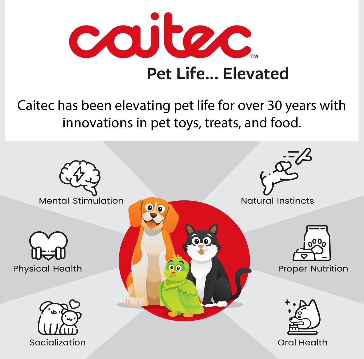 CAITEC Featherland Paradise Baffle Cage Bird Toy - Chewy.com