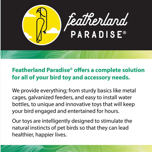 CAITEC Featherland Paradise Mounting Pole with Spikes Bird Feeder - Chewy.com