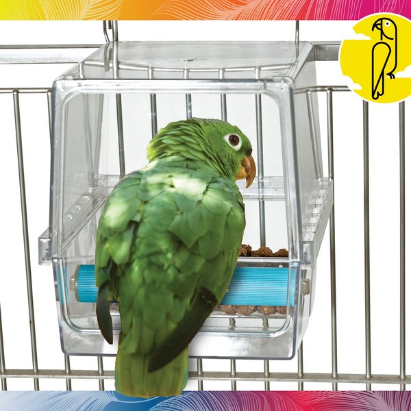 CAITEC Seed Corral Bird Cage Accessory - Chewy.com