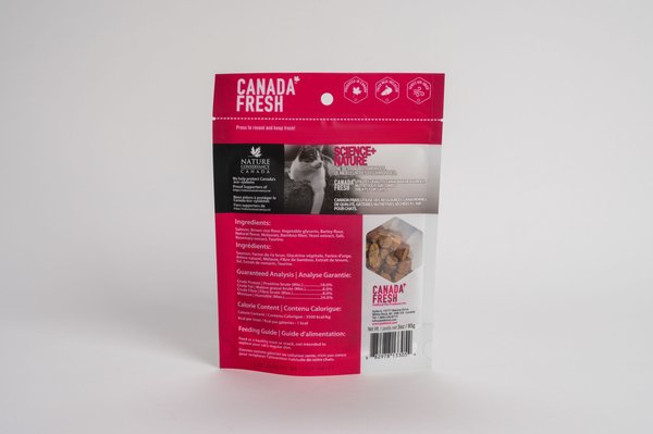 CANADA FRESH Salmon Soft & Chewy Cat Treats, 3-oz bag - Chewy.com