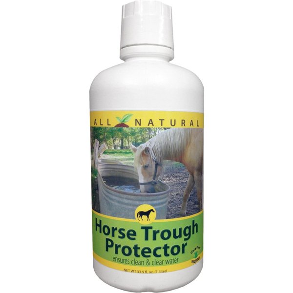 CARE FREE ENZYMES Horse Trough Protector Water Clarifier, 1-L bottle ...