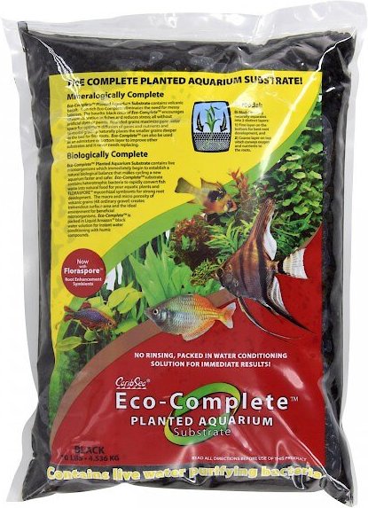 CARIBSEA Eco-Complete Planted Aquarium Substrate, 10-lb bag - Chewy.com