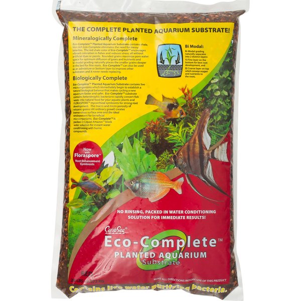 ACTIV-FLORA Planted Aquarium Substrate, Lake Gems, 20-lb bag - Chewy.com